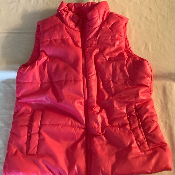 Justice | Jackets & Coats | Justice Pink Puffer Vest Size 214 | Poshmark